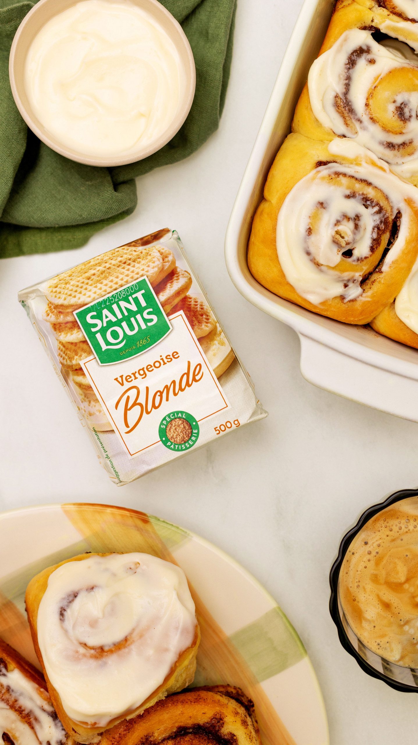 Recette Cinnamon rolls - Saint Louis Sucre