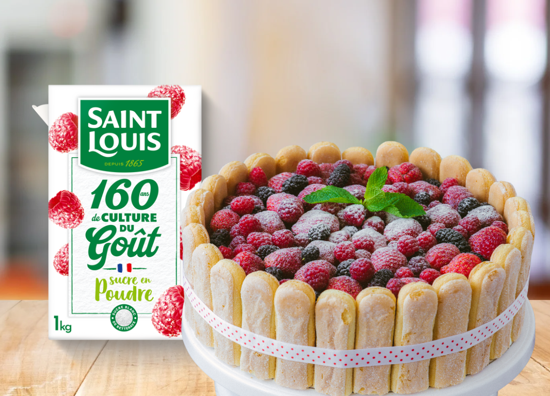 Recette Charlotte aux fruits rouges - édition 160 ans - Saint Louis Sucre